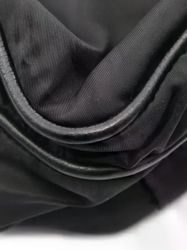 Prada 2000s Tessuto Buckle Shoulder Bag
