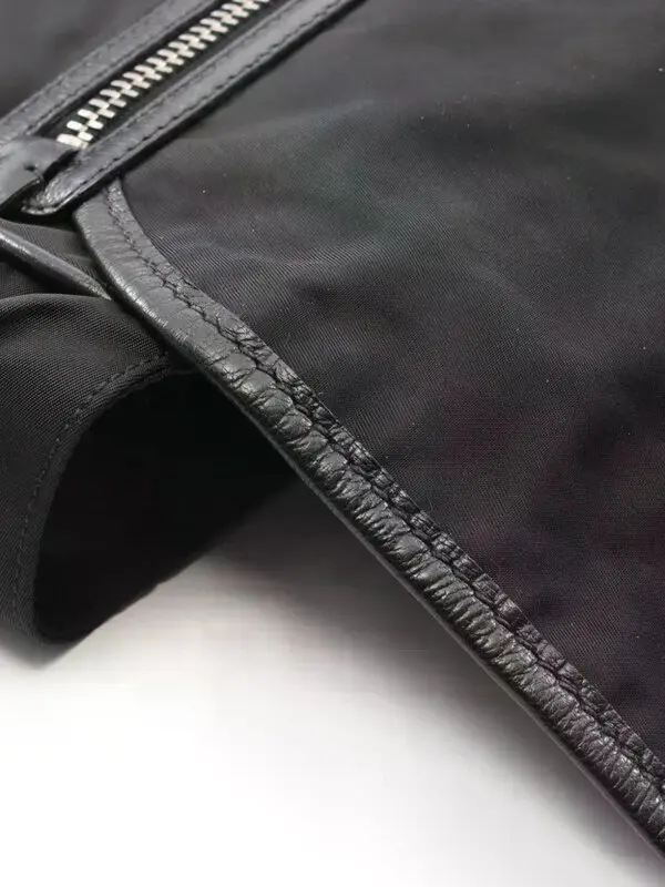 Prada 2000s Tessuto Buckle Shoulder Bag