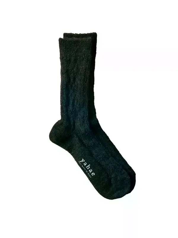 YAHAE Cable-knit Socks