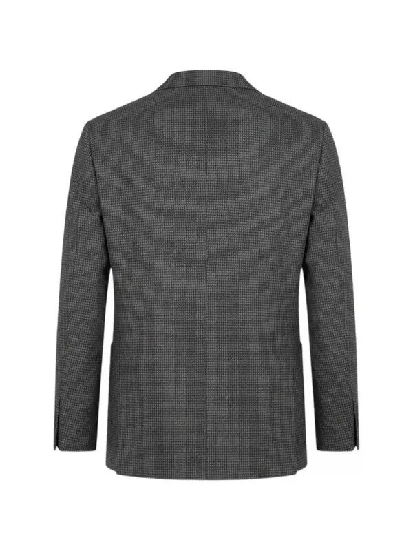 LATORRE Houndstooth-pattern Single-breasted Blazer