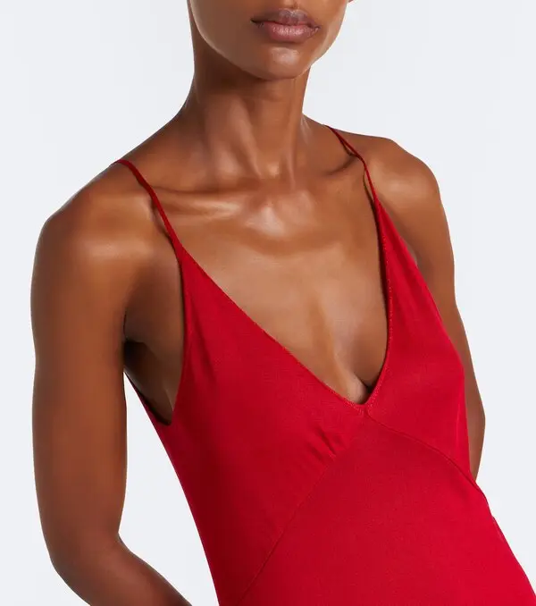 Fendi Silk Maxi Dress