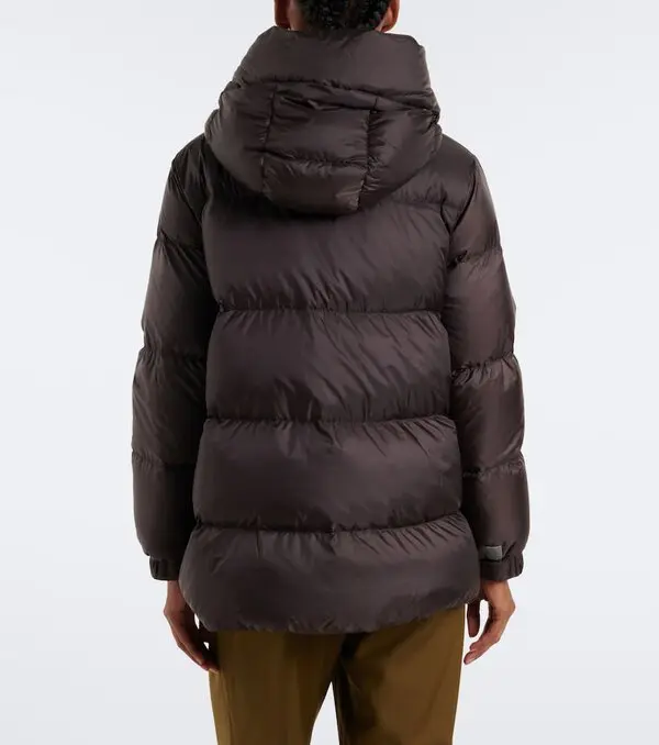 Max Mara The Cube Hooded Quilted Down Jacket