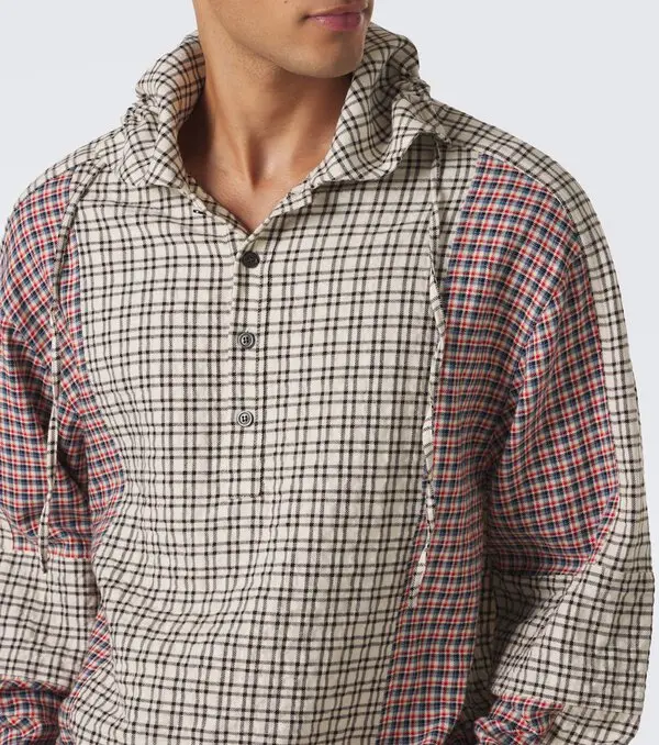Dries Van Noten Checked Cotton Shirt