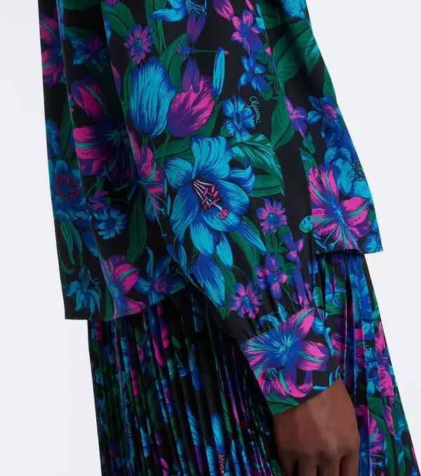 Gucci Flora Silk Shirt