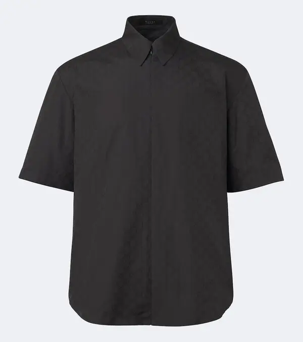 Gucci Gg Cotton Poplin Shirt