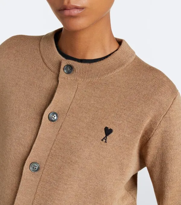 AMI Paris Wool Cardigan