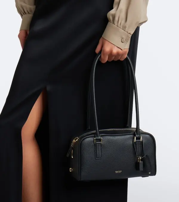 TOM FORD Strain Mini Leather Shoulder Bag