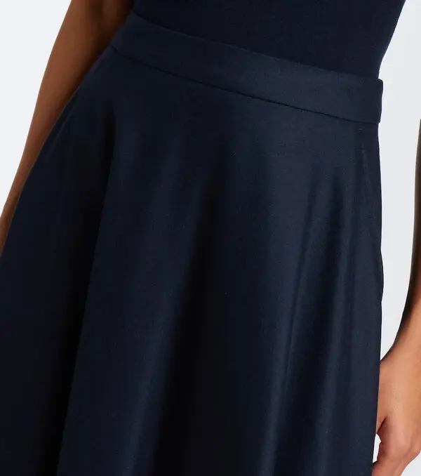 Max Mara Wool Midi Skirt