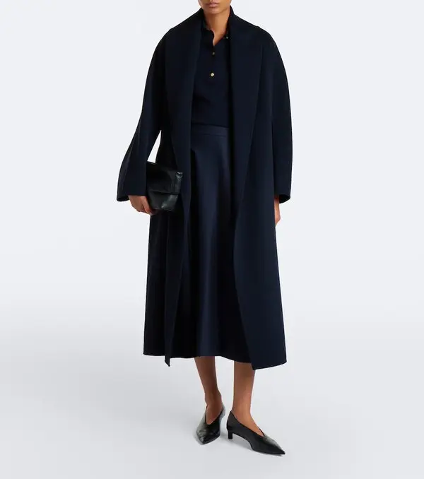 Max Mara Wool Midi Skirt