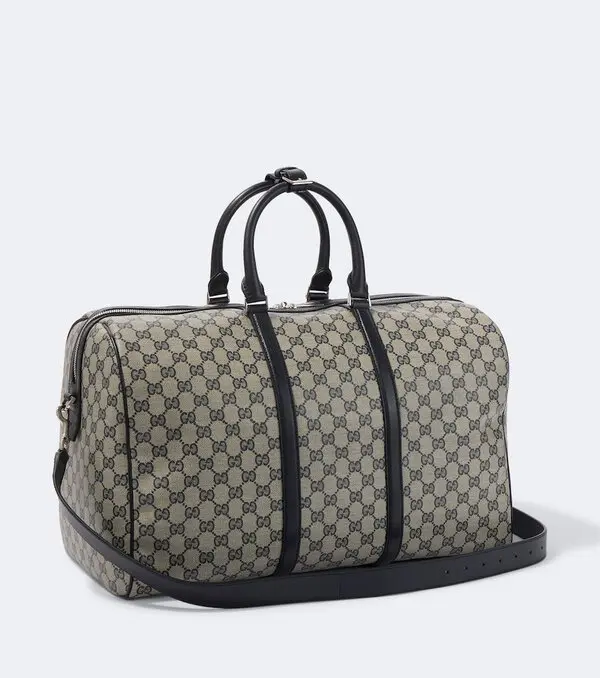 Gucci Essence Medium Gg Canvas Duffle Bag