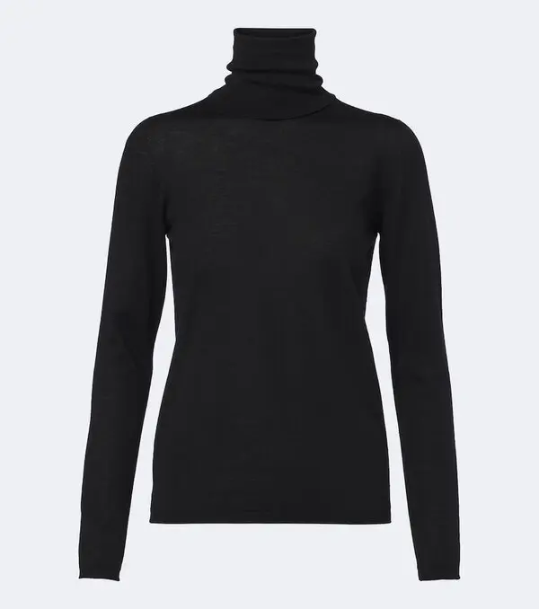 Max Mara Virgin Wool Turtleneck Sweater