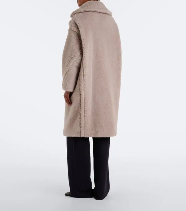 Max Mara Alpaca, Wool, And Silk Teddy Coat