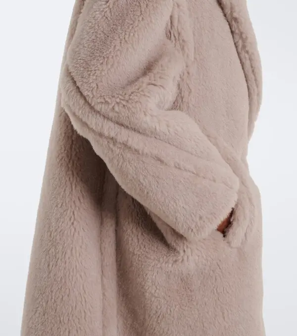 Max Mara Alpaca, Wool, And Silk Teddy Coat