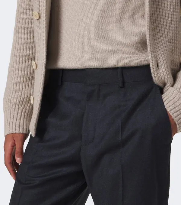 Agnona Wool Straight Pants