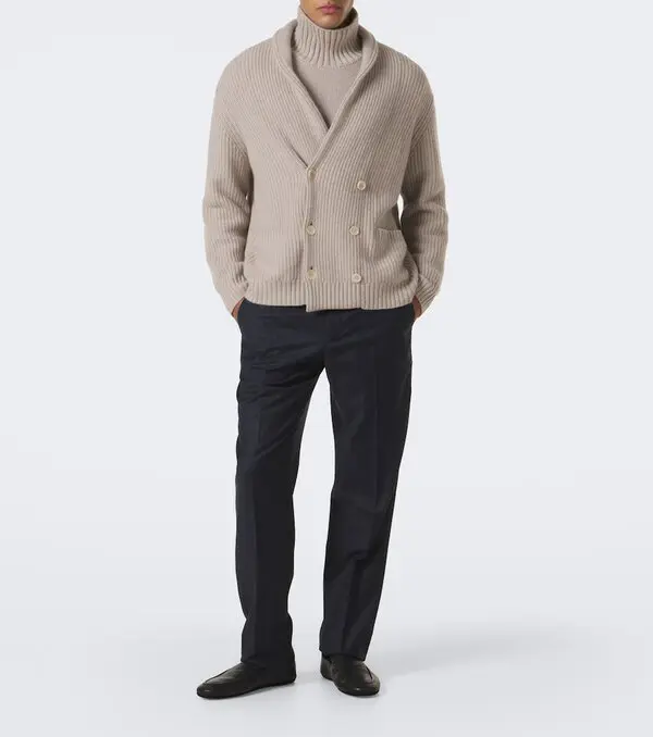 Agnona Wool Straight Pants