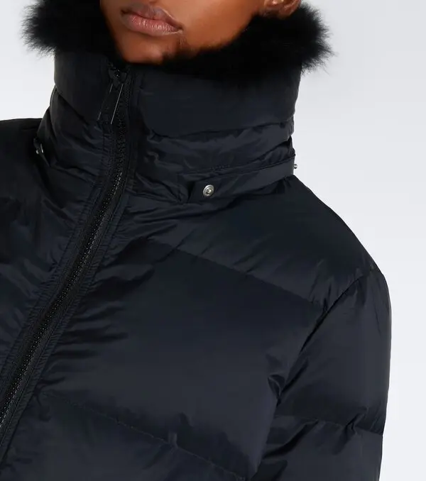 YVES SALOMON Hooded Padded Down Jacket