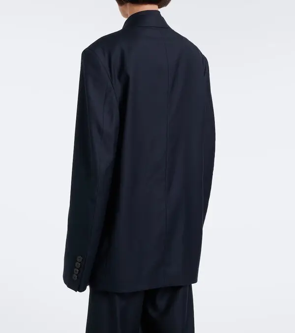 Gucci Double-breasted Oversized Wool Blazer