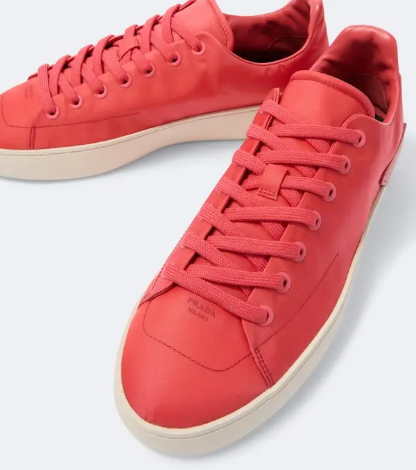 Prada Court Re-nylon Sneakers