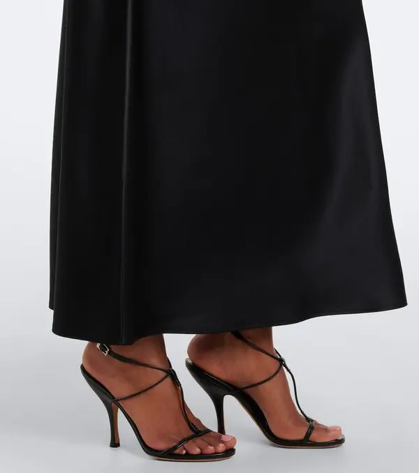 JOSEPH Isaak Silk Satin Maxi Skirt