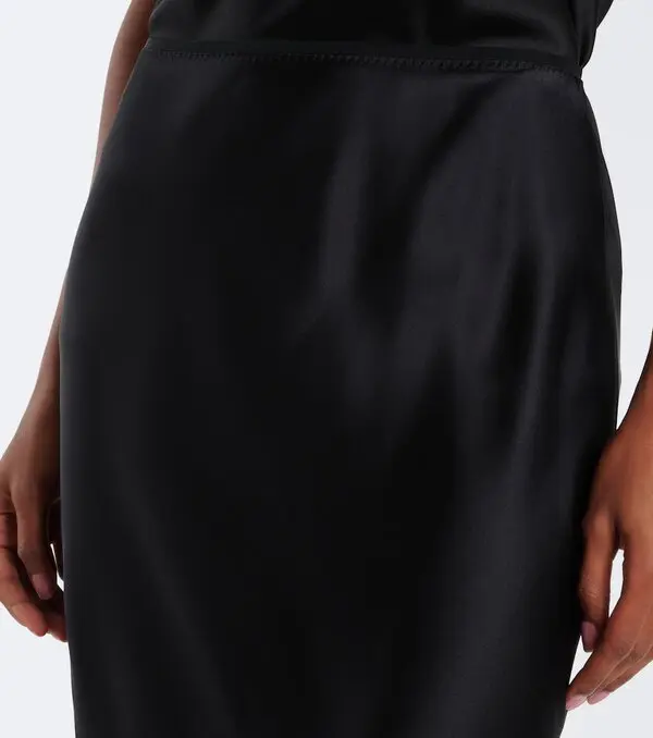 JOSEPH Isaak Silk Satin Maxi Skirt