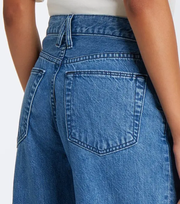SLVRLAKE Cassie Wide-leg Jeans In Rockaway