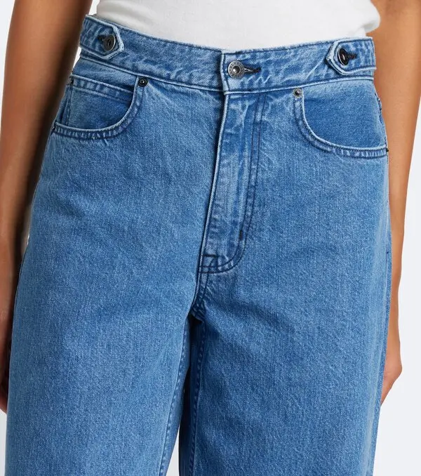 SLVRLAKE Cassie Wide-leg Jeans In Rockaway