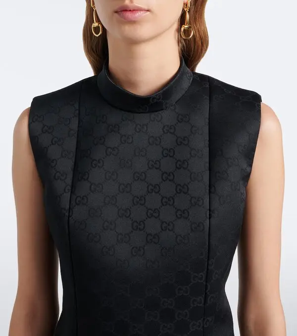 Gucci Gg Jacquard Mini Dress