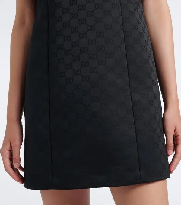 Gucci Gg Jacquard Mini Dress