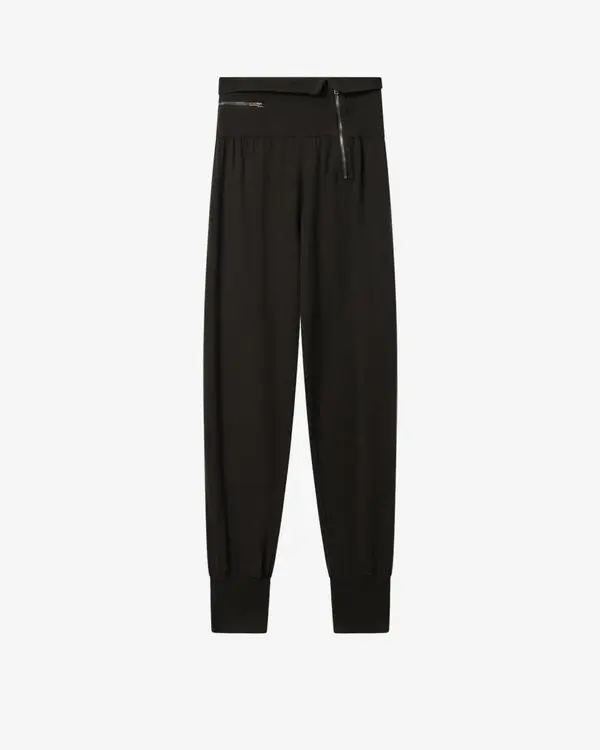 Isabel Marant Étoile Silk Bourette Harem Pants