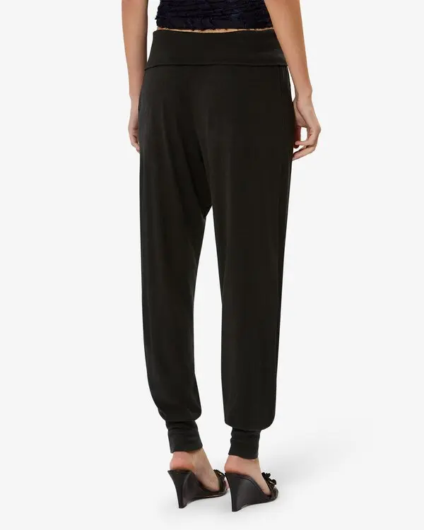 Isabel Marant Étoile Silk Bourette Harem Pants