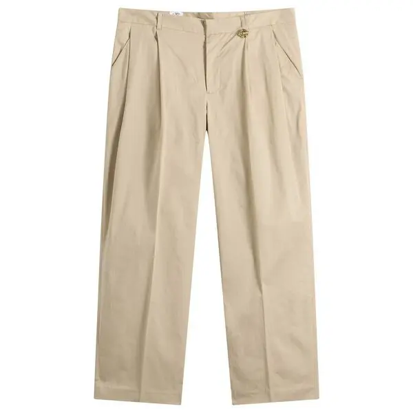 Casablanca Pleated Straight Leg Trousers
