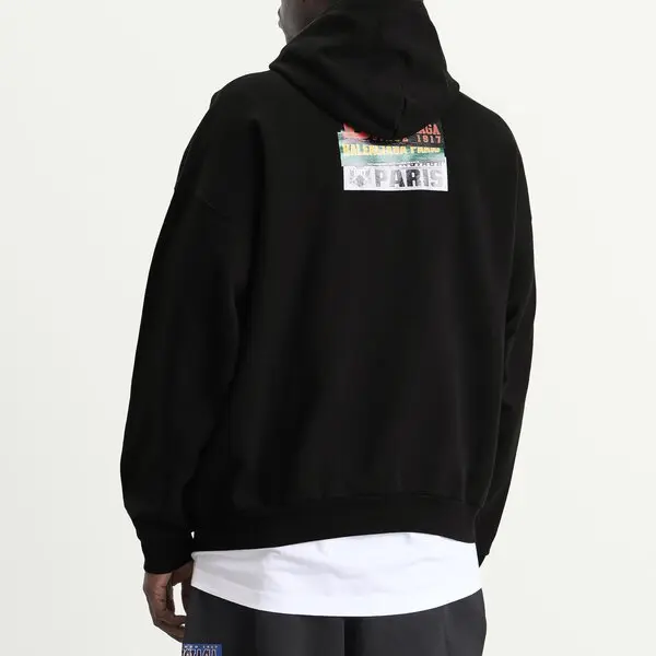 Balenciaga Bumper Sticker Regular Fit Hoodie