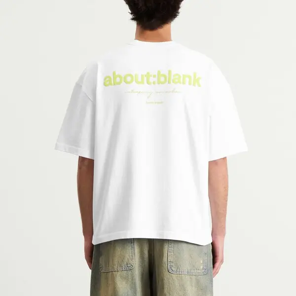 ABOUT:BLANK Box Logo T-shirt