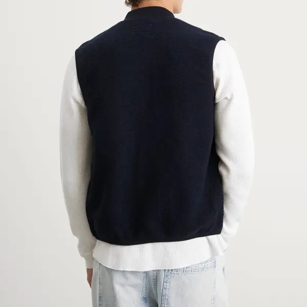 Universal Works Wool Fleece Zip Waistcoat