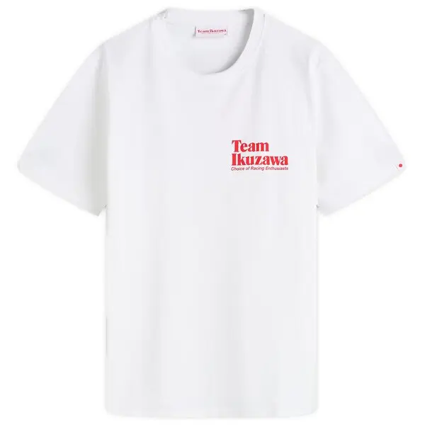 TEAM IKUZAWA Organic Cotton Printed Logo T-shirt