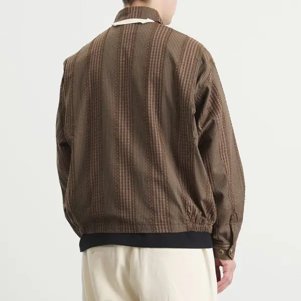 MERELY MADE Fringe Check Jacket