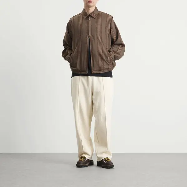 MERELY MADE Fringe Check Jacket