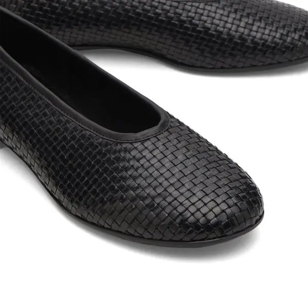 VAGABOND SHOEMAKERS Aleya Braided Leather Ballet Flats