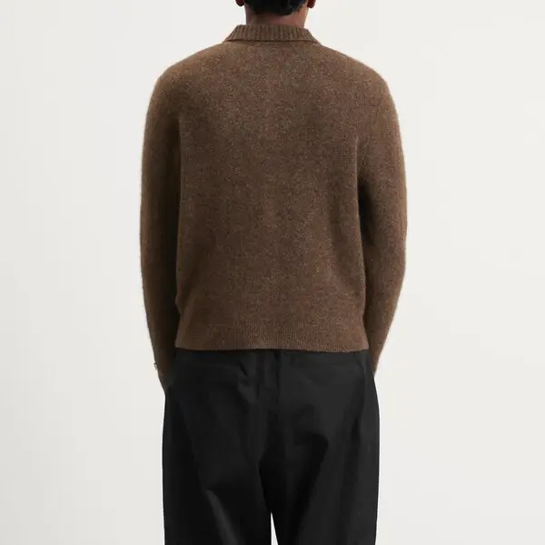 PERCIVAL Archive Soft Knitted Collared Cardigan