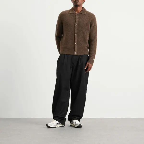 PERCIVAL Archive Soft Knitted Collared Cardigan
