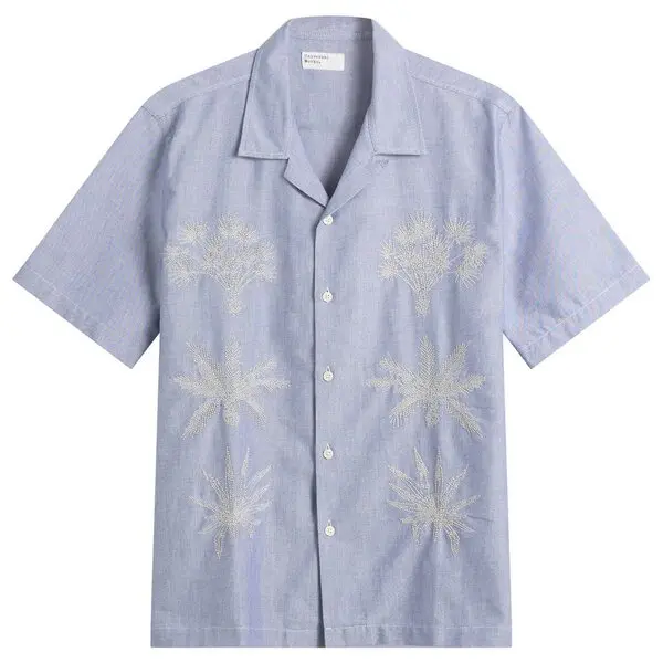Universal Works Oxford Shirting Embroidered Shirt