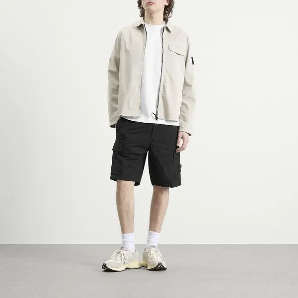 Stone Island Tela Paracadute Cargo Shorts