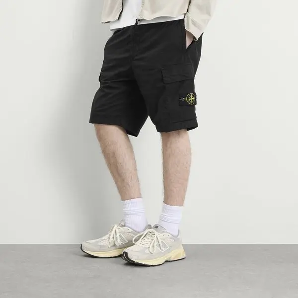 Stone Island Tela Paracadute Cargo Shorts