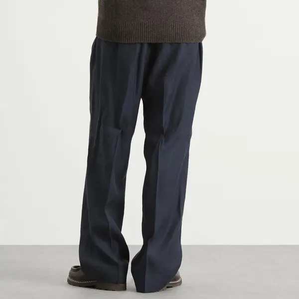 Nn07 Kay Pleated Trousers - Deep Navy