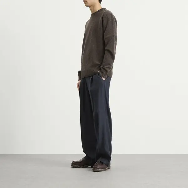 Nn07 Kay Pleated Trousers - Deep Navy