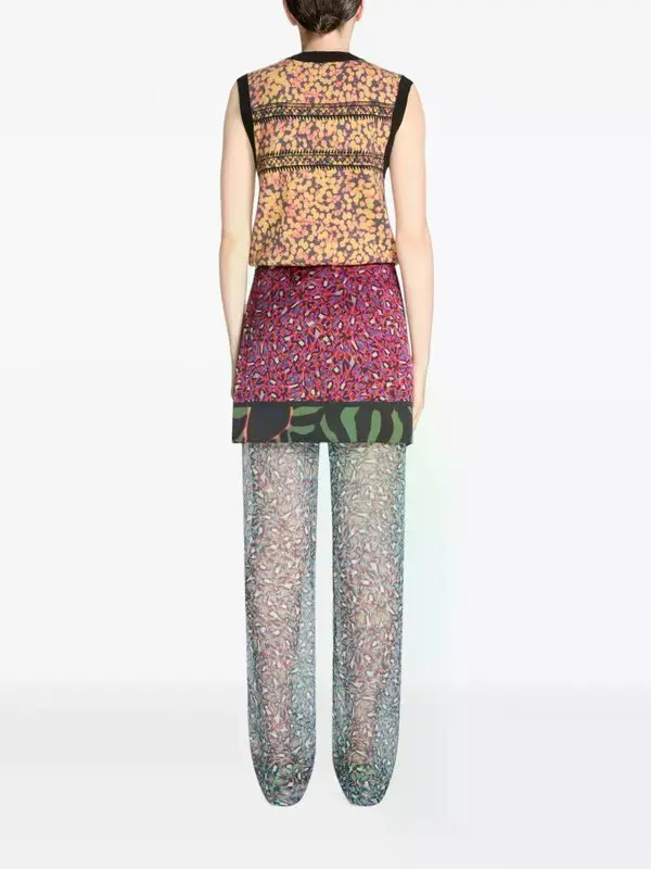 Dries Van Noten Printed Wool Sweater