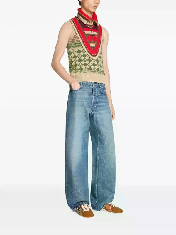 Dries Van Noten Loose Denim Pants