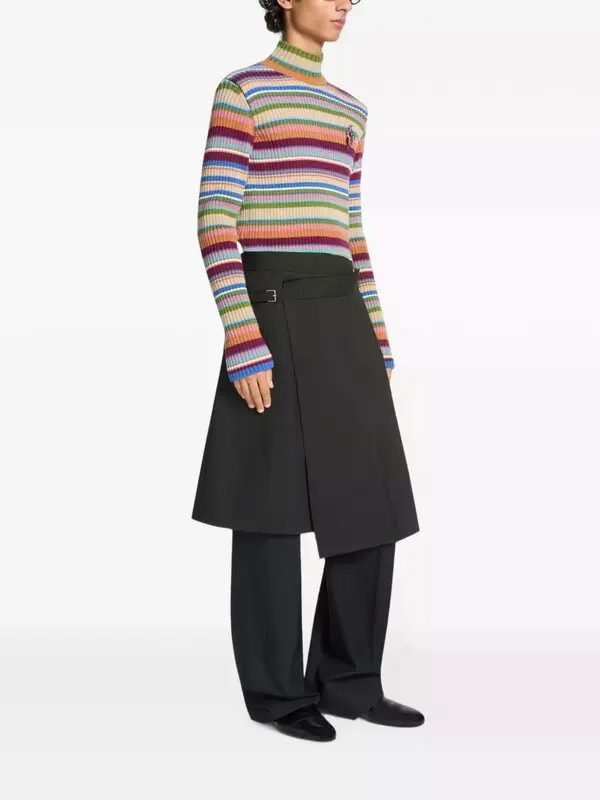 Dries Van Noten Ribbed Wool Sweater