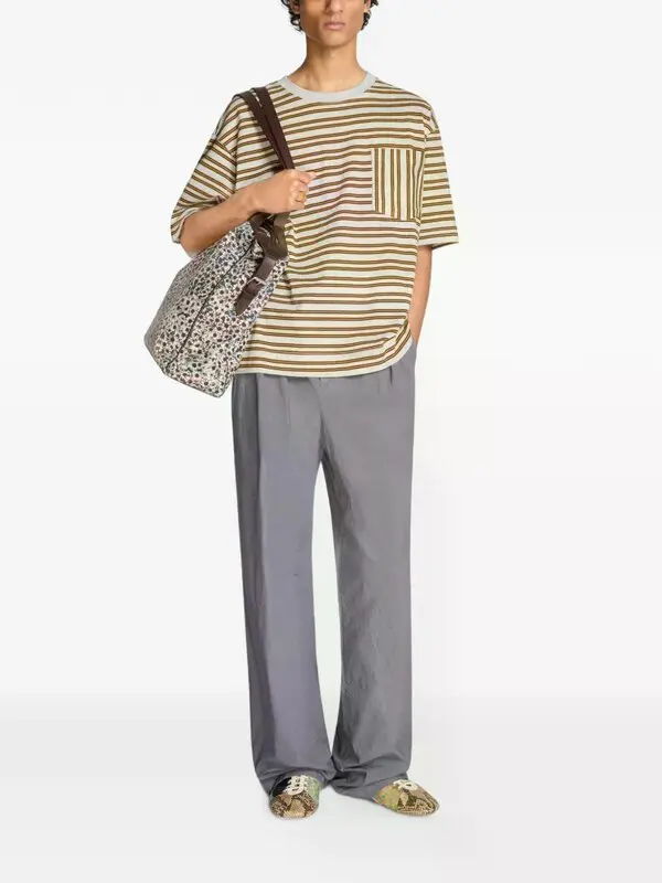 Dries Van Noten Striped Cotton T-shirt