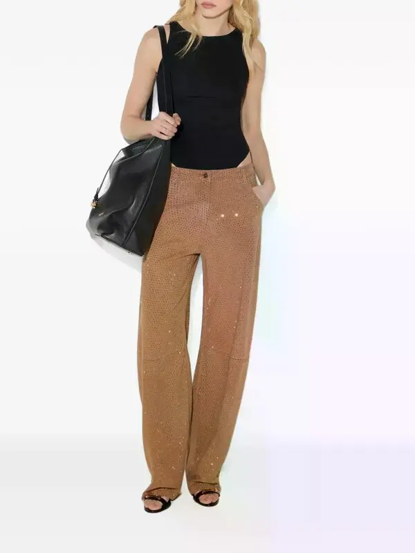 Elisabetta Franchi Bodysuit With Jewel Logo Detail